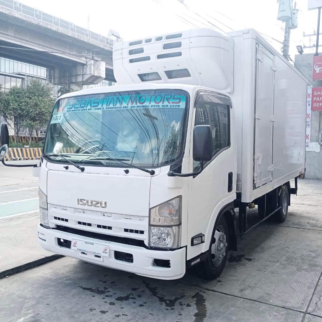 14ft ISUZU FREEZER VAN N Series TOPRE JAPAN, Special Vehicles, Heavy ...