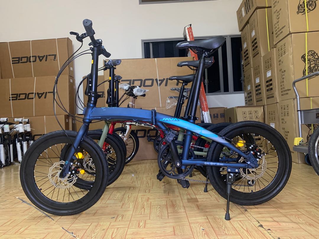 20 inch Foldable bike Java Zelo v2 Shimano 7 speed, Sports Equipment ...