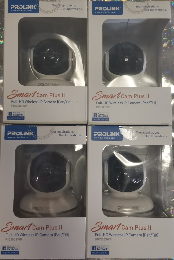 (May Deal) Prolink SmartCam Plus II PIC3003WPv2, Furniture & Home Living, Security & Locks ...