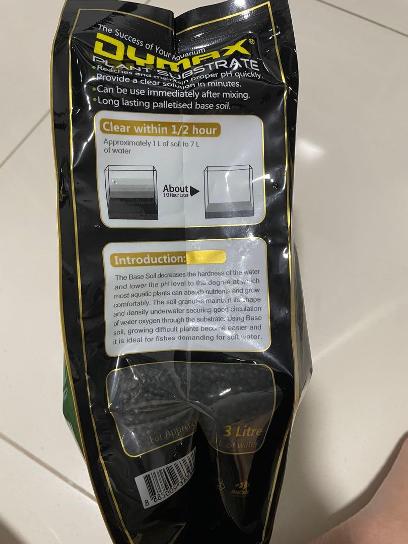 3L Dymax Base Soil - fish tank, Furniture & Home Living, Gardening, Plants & Seeds on Carousell