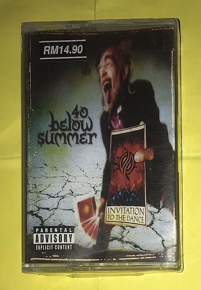 40 BELOW SUMMER-INVITATION TO THE DANCE CASSETTE KASET, Hobbies & Toys ...