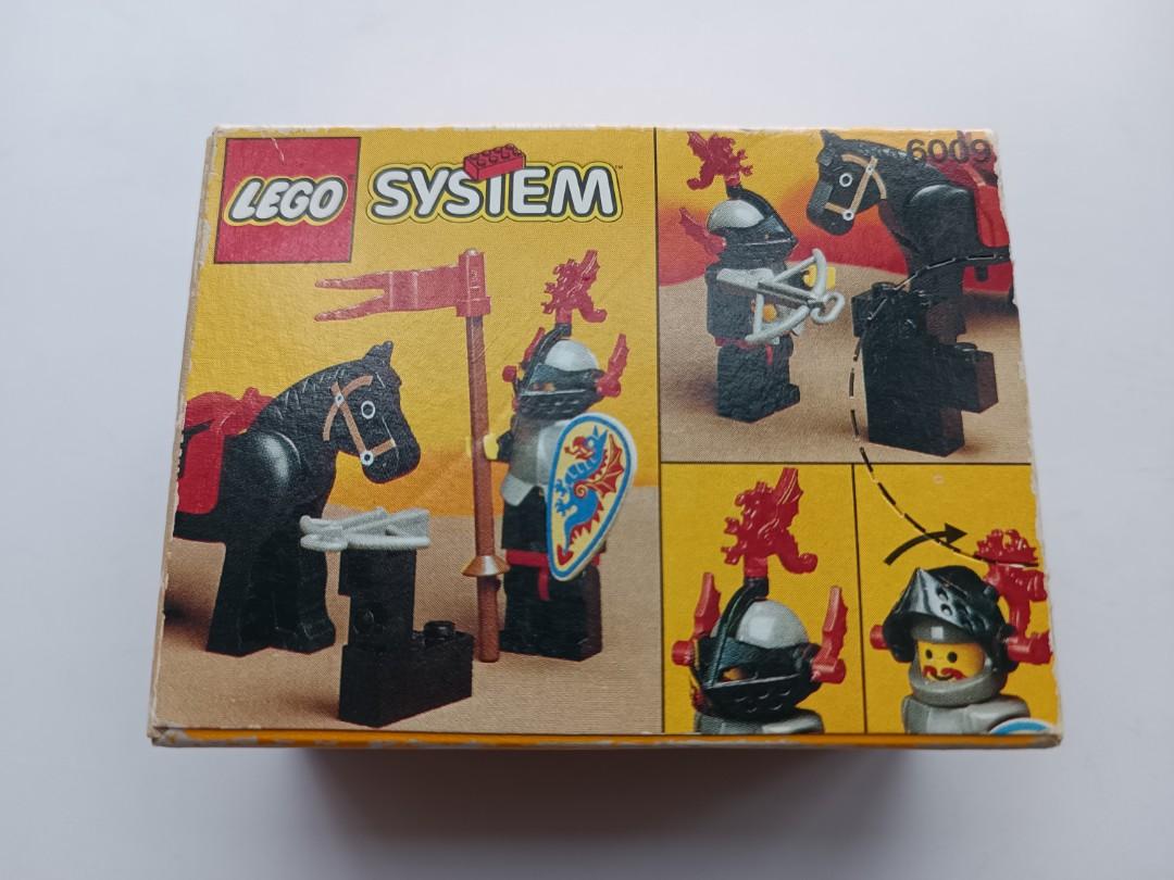 全新未開盒 Lego 6009 Black Knight System Castle 武士系列 (1992年出產), 公告欄 - Carousell