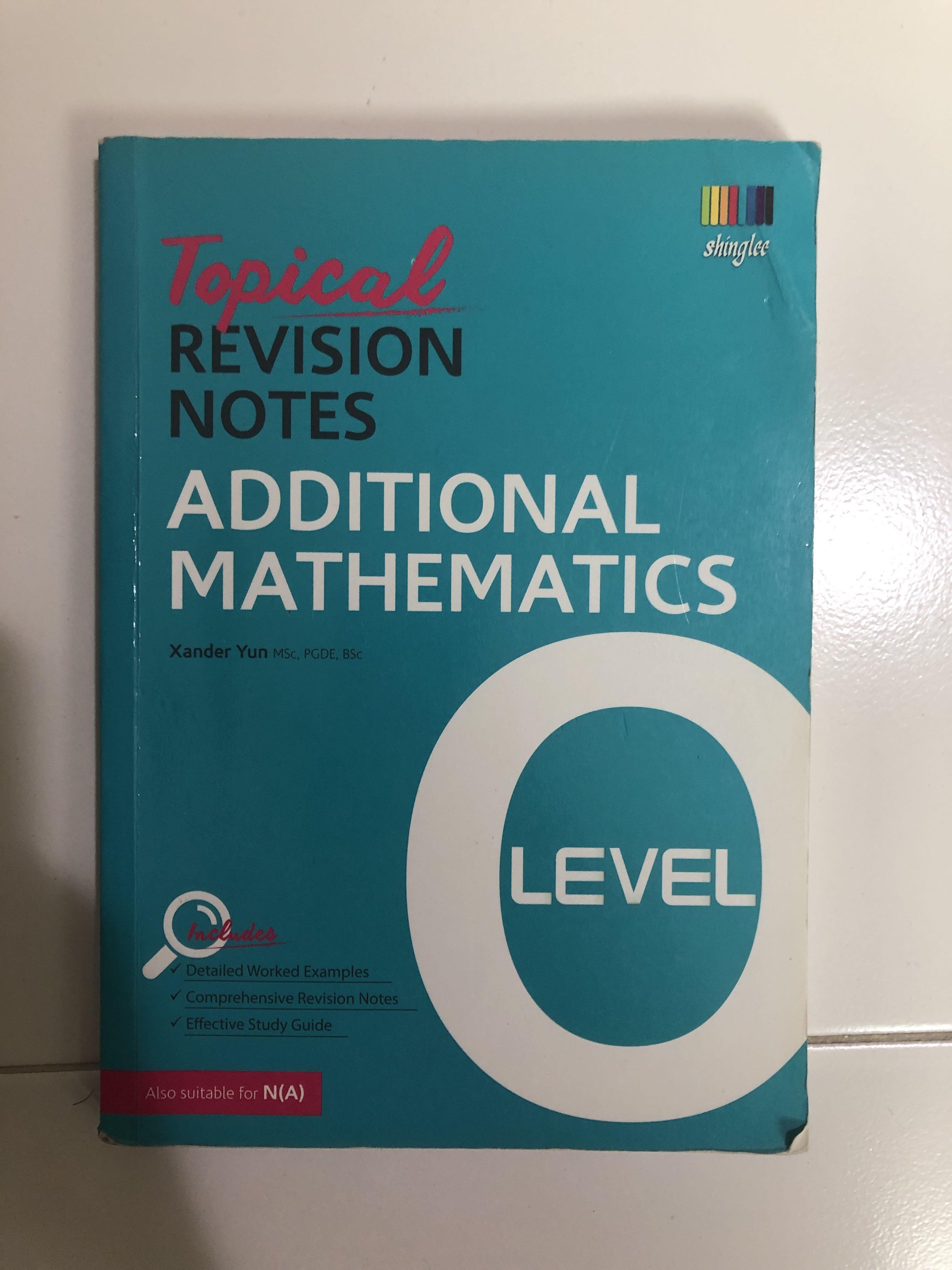 a math revision notes, Hobbies & Toys, Books & Magazines, Assessment ...