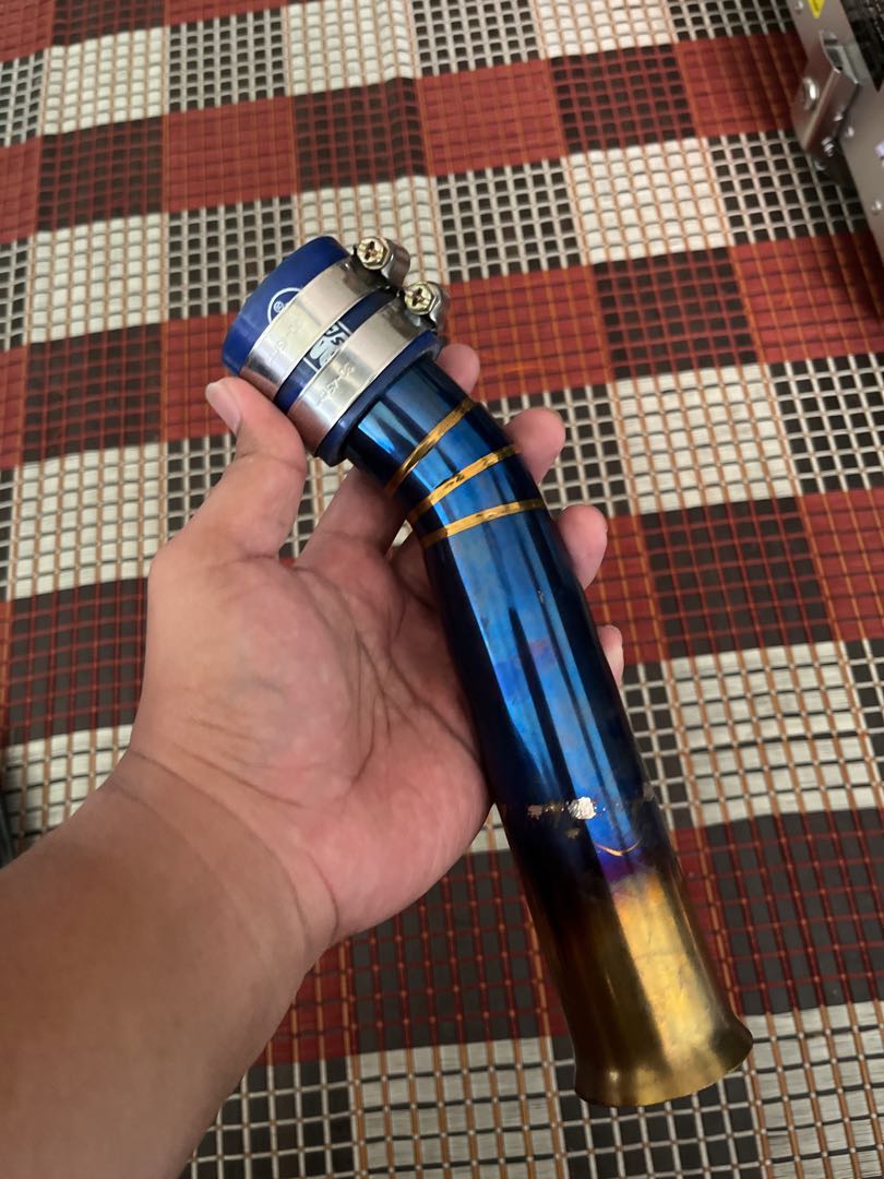 Aerox v1 air intake pipe, Motorcycles, Motorcycle Accessories on Carousell