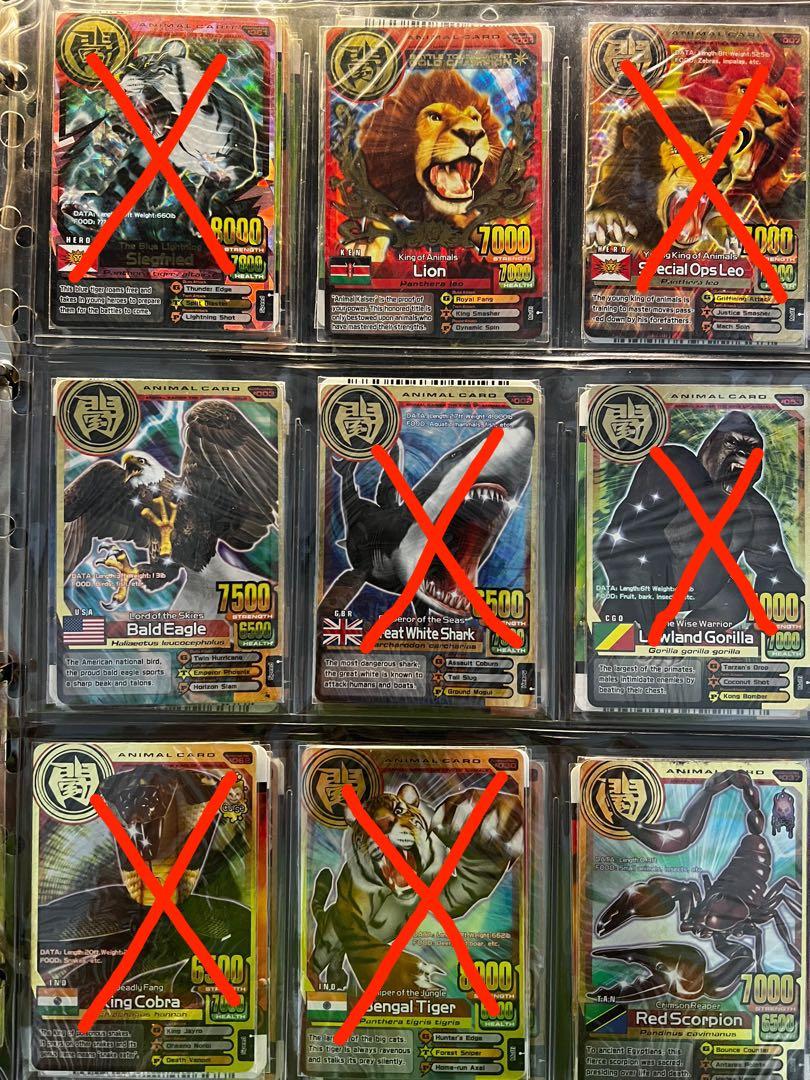 Animal Kaiser Collectible Cards (Vol 2-4), Hobbies & Toys, Toys & Games ...