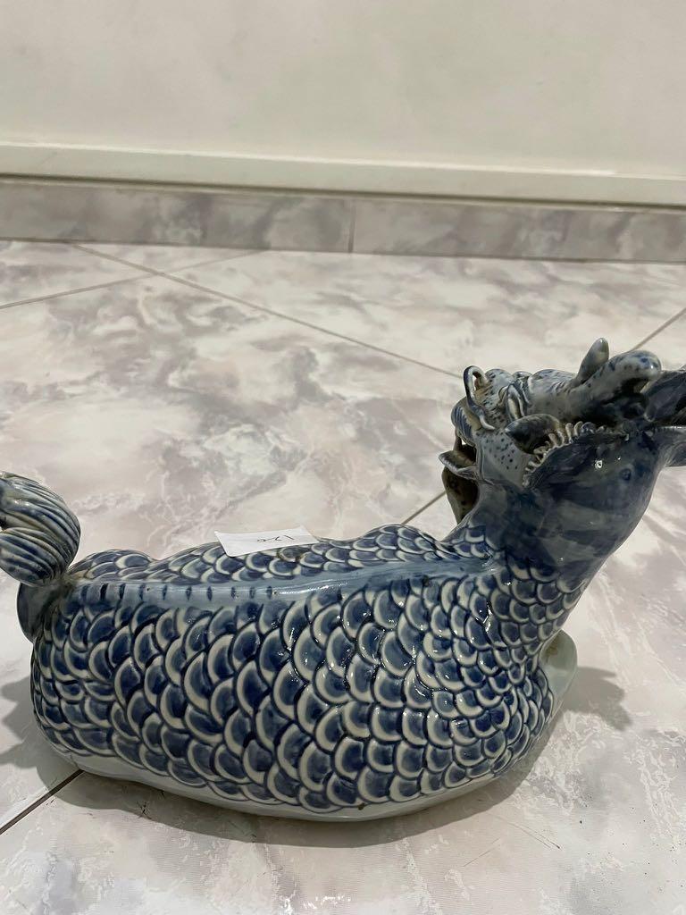 Antique Porcelain Figurine Qilin, Hobbies & Toys, Memorabilia ...