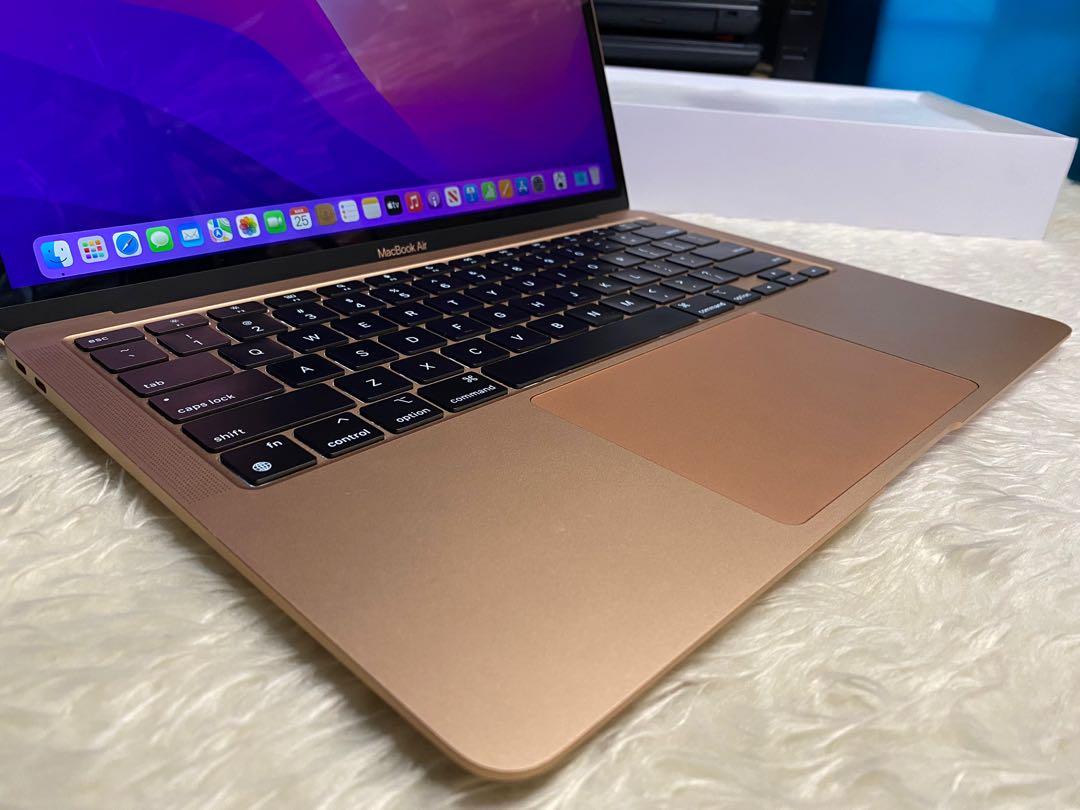 Apple MacBook Air 2020 Gold | M1 Chip 8gb ram 256gb SSD under warranty ...