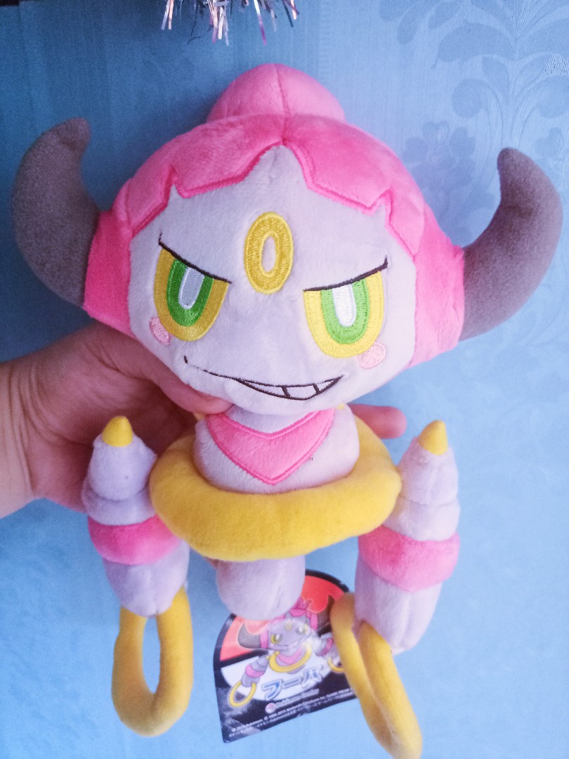 Authentic pokemon center plush Brandew Hoopa, Hobbies & Toys, Toys ...