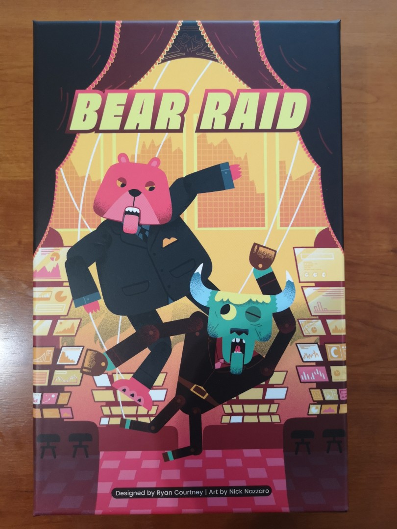 Bear Raid - Kickstarter Board Game, Hobbies & Toys, Toys & Games on Carousell