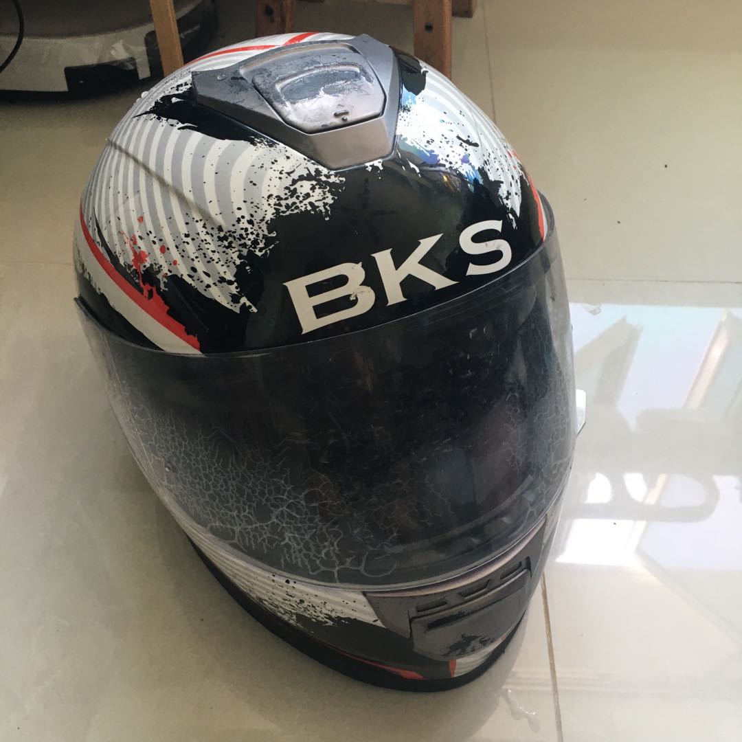 BKS Helmet, Motorcycles, Motorcycle Accessories on Carousell
