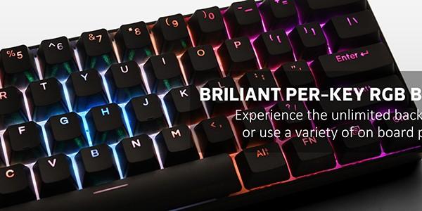 Brand New - ANNE PRO 2 (Wired/Wireless Mechanical Keyboard w Full Keys ...