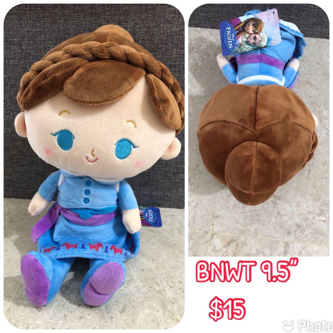 Brand new BN keel Disney powerpuff frozen carebear plush toy soft toy ...