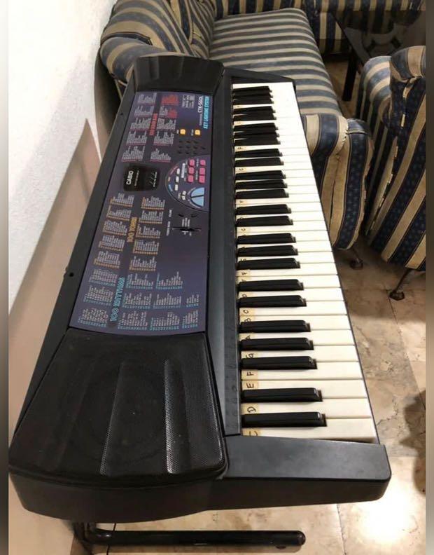 Casio Keyboard Piano CTK560L Key lighting, Hobbies & Toys, Music ...