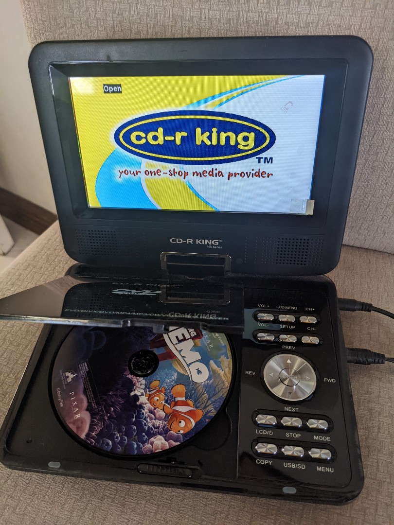 CD-R King DVD player, TV & Home Appliances, TV & Entertainment ...