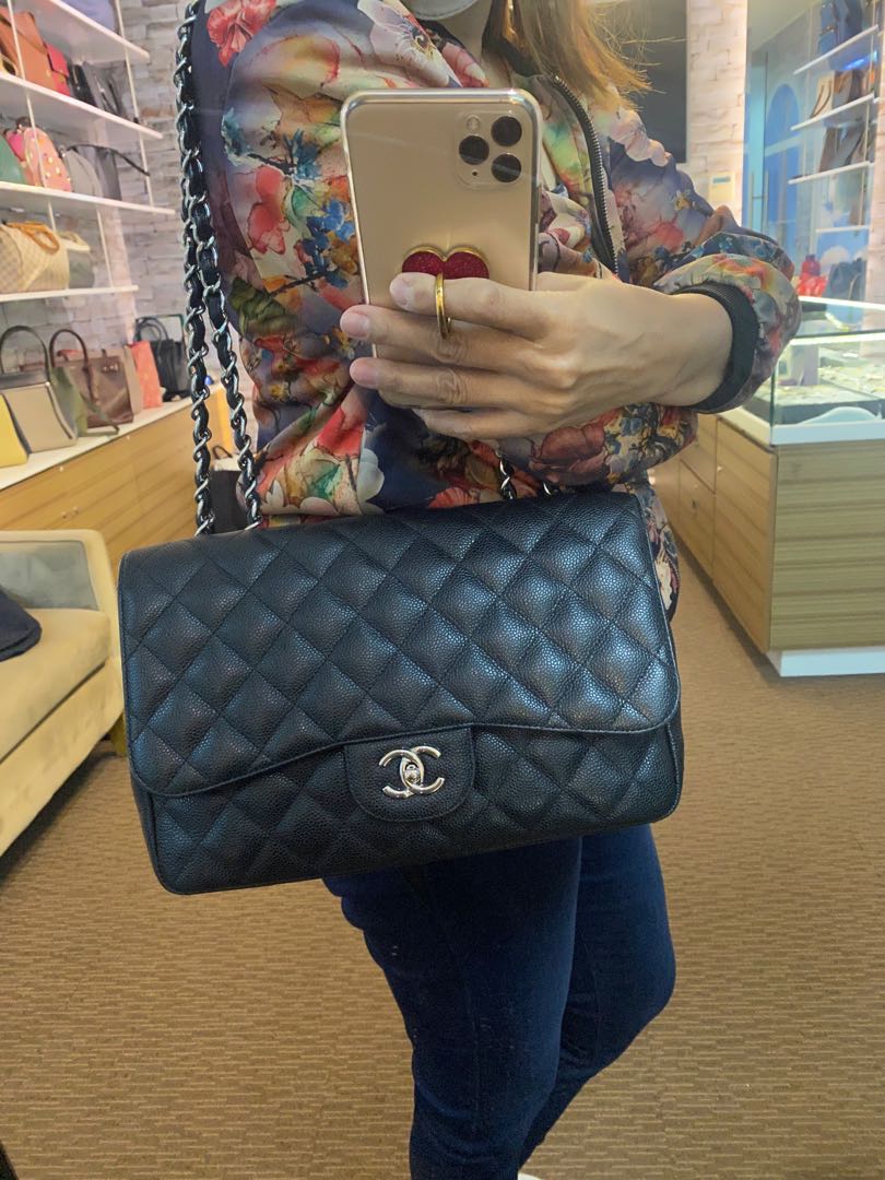 Chanel Jumbo, Luxury, Bags & Wallets on Carousell