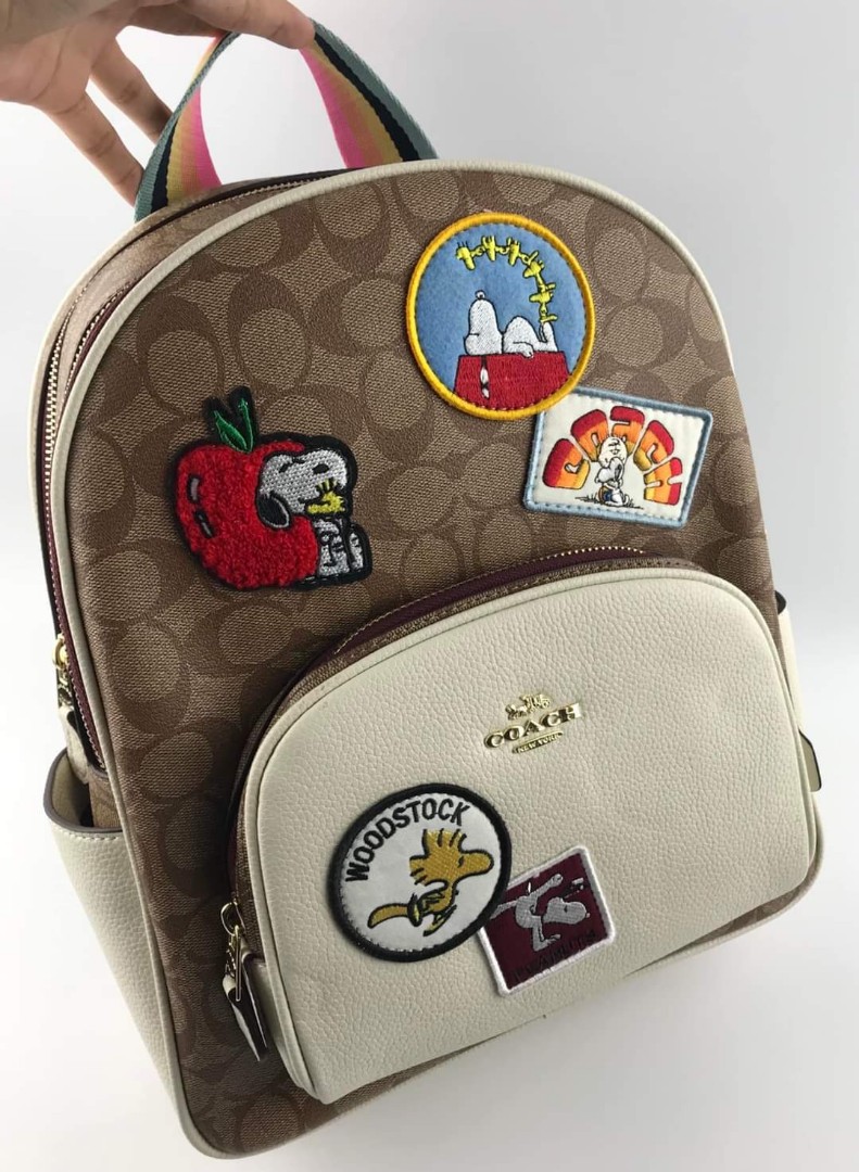 Coach x Snoopy backpack, Women's Fashion, Bags & Wallets, Backpacks on ...