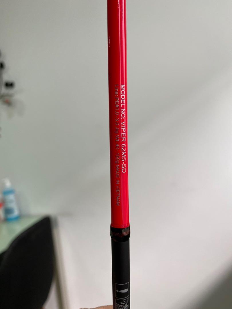 Daiwa Viper 62MS Spinning Rod, Sports Equipment, Fishing on Carousell