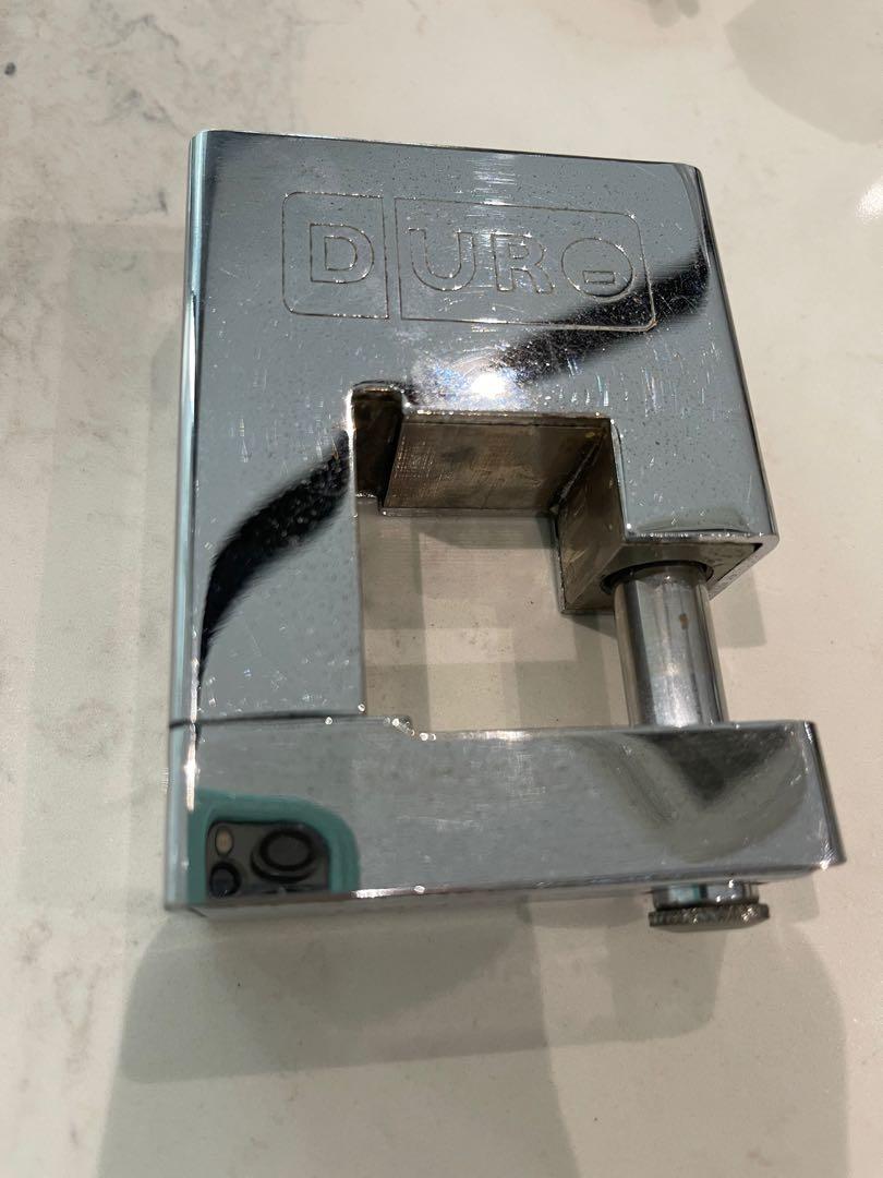 DURO Hardened Lock, Furniture & Home Living, Security & Locks, Locks ...