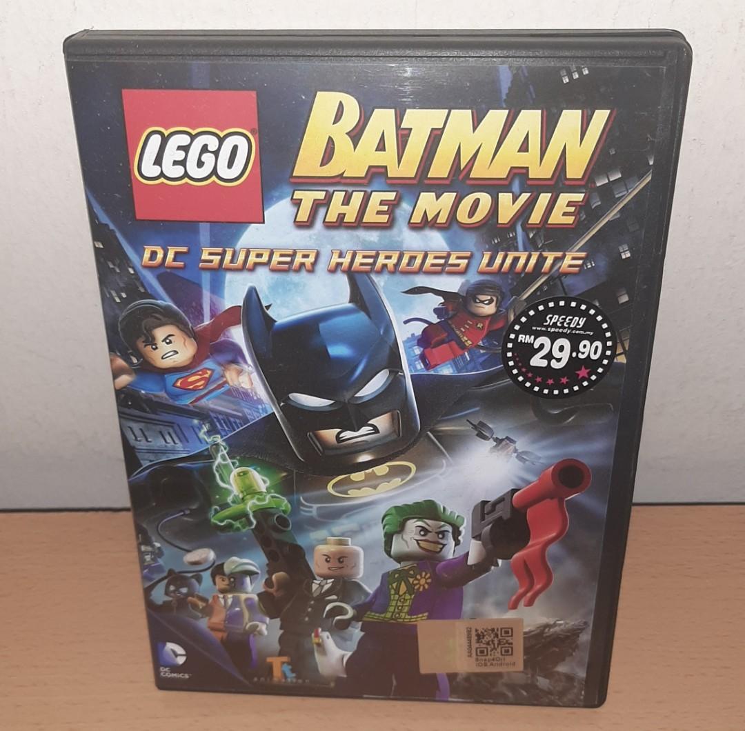 DVD - LEGO Batman The Movie - DC Super Heroes Unite, Hobbies & Toys ...