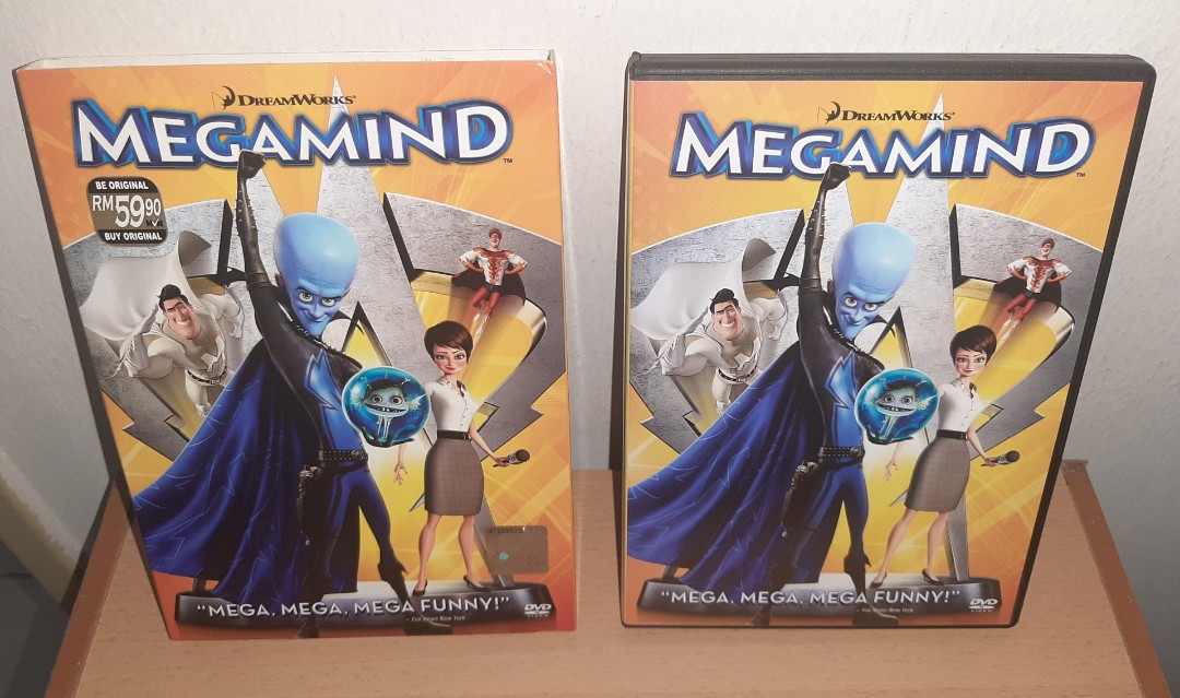 DVD - Megamind, Hobbies & Toys, Music & Media, CDs & DVDs on Carousell