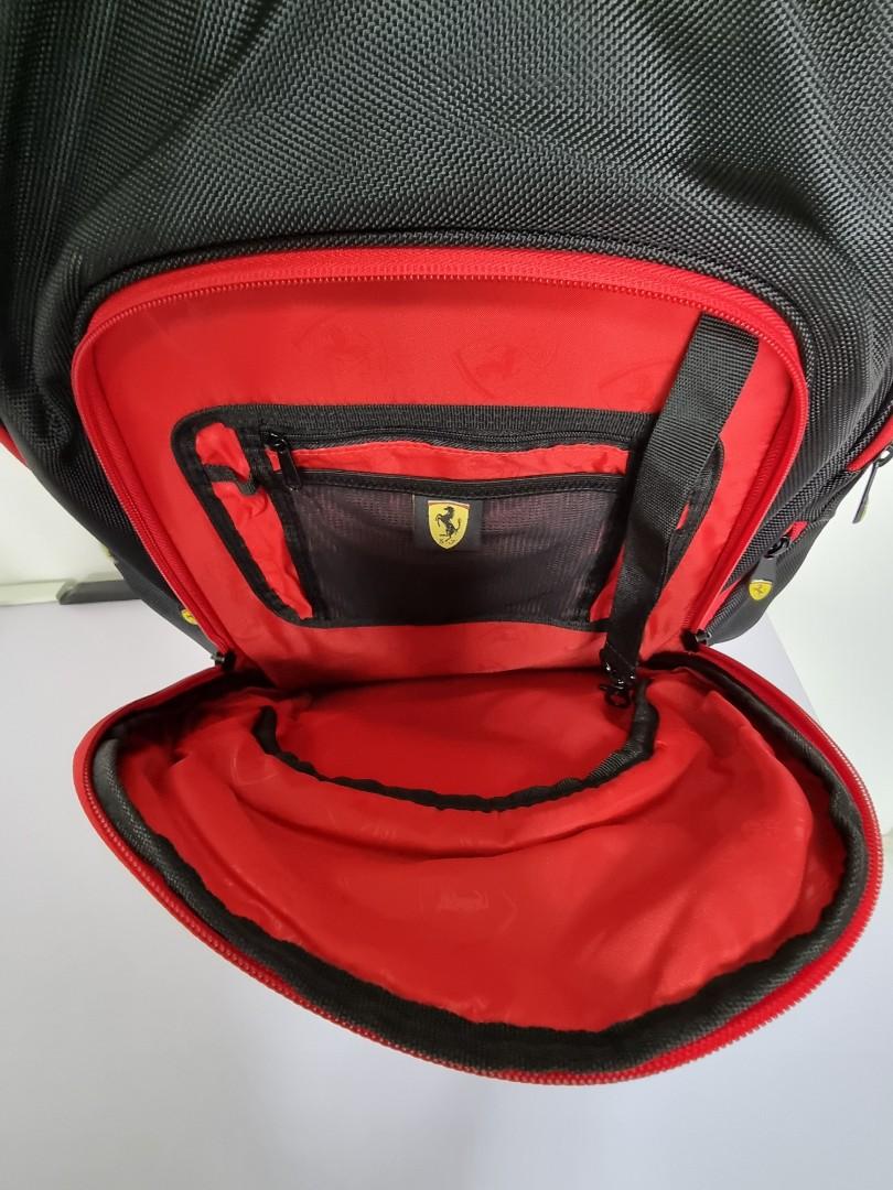 Ferrari Laptop Backpack, Men's Fashion, Bags, Backpacks on Carousell