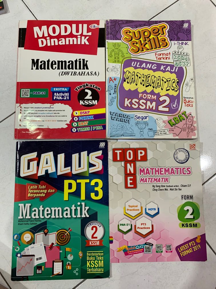 Form 2 matematik, Hobbies & Toys, Books & Magazines, Textbooks on Carousell