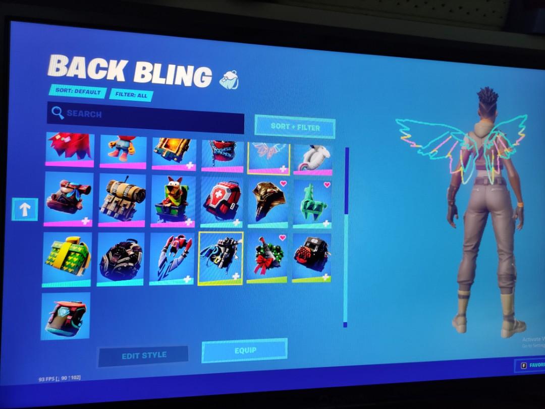 Fortnite Account with Glow SKIN, Video Gaming, Video Games on Carousell
