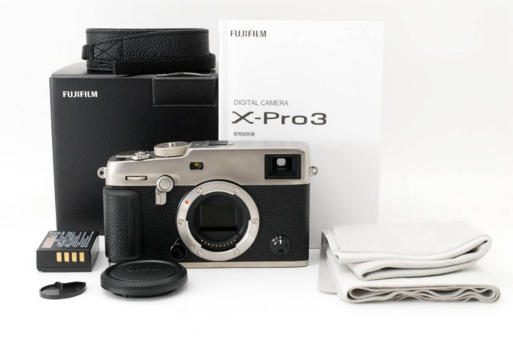 FUJIFILM Fujifilm X-Pro3 DR Silver 微單單鏡頭相機, 攝影器材, 相機 - Carousell