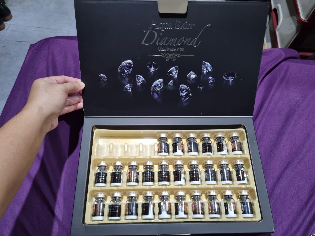 Gluta push vials with butterfly, sterile water and syringes , Beauty ...