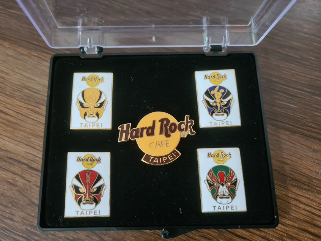 Hard Rock Pin Set, Hobbies & Toys, Stationery & Craft, Other Stationery ...