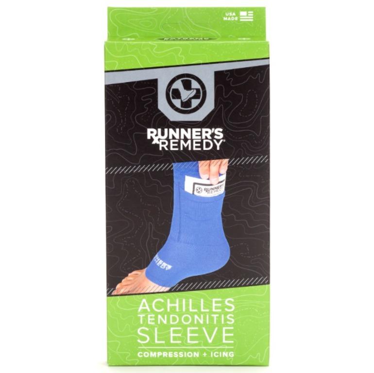 Heel Pain/ Achilles Tendonitis - Compression + Icing Sleeve (Made in ...
