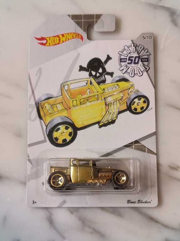 Hot Wheels Bone Shaker from Larry Woods 50th Anniversary series 2019, Hobbies & Toys, Toys ...