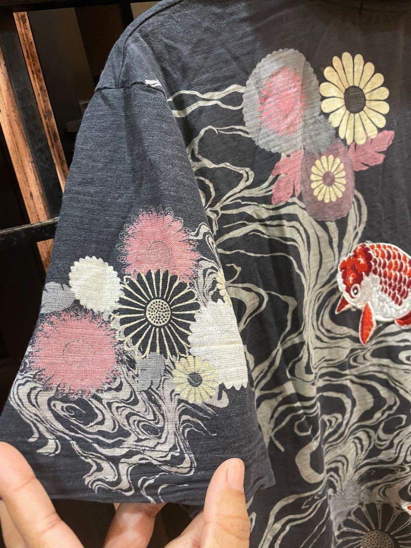 Ikan goldfish Ala sukajan collar shirt, Men's Fashion, Tops & Sets on ...