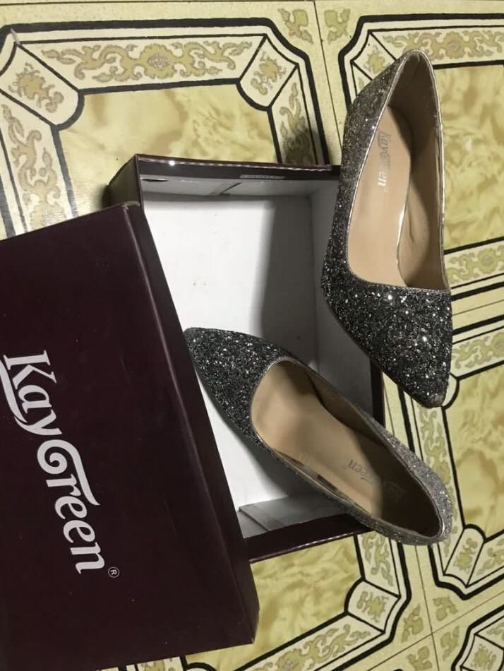 Kay Green Heels, Women's Fashion, Footwear, Heels on Carousell
