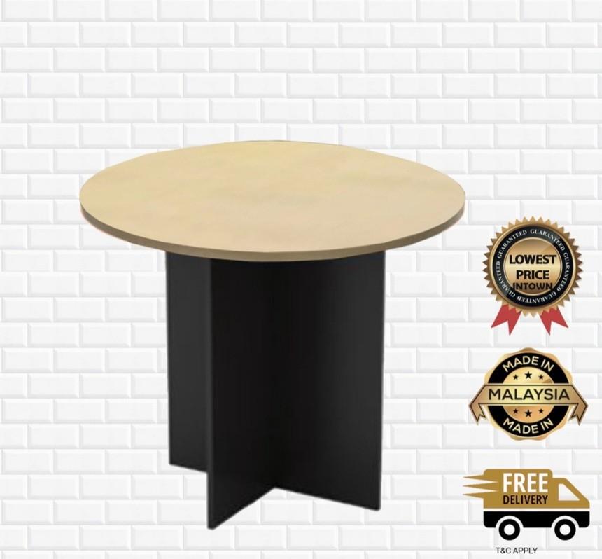 DIY Conference Table {color walnut/boras ash/maple,W90 D90 H75cm RM230 ...