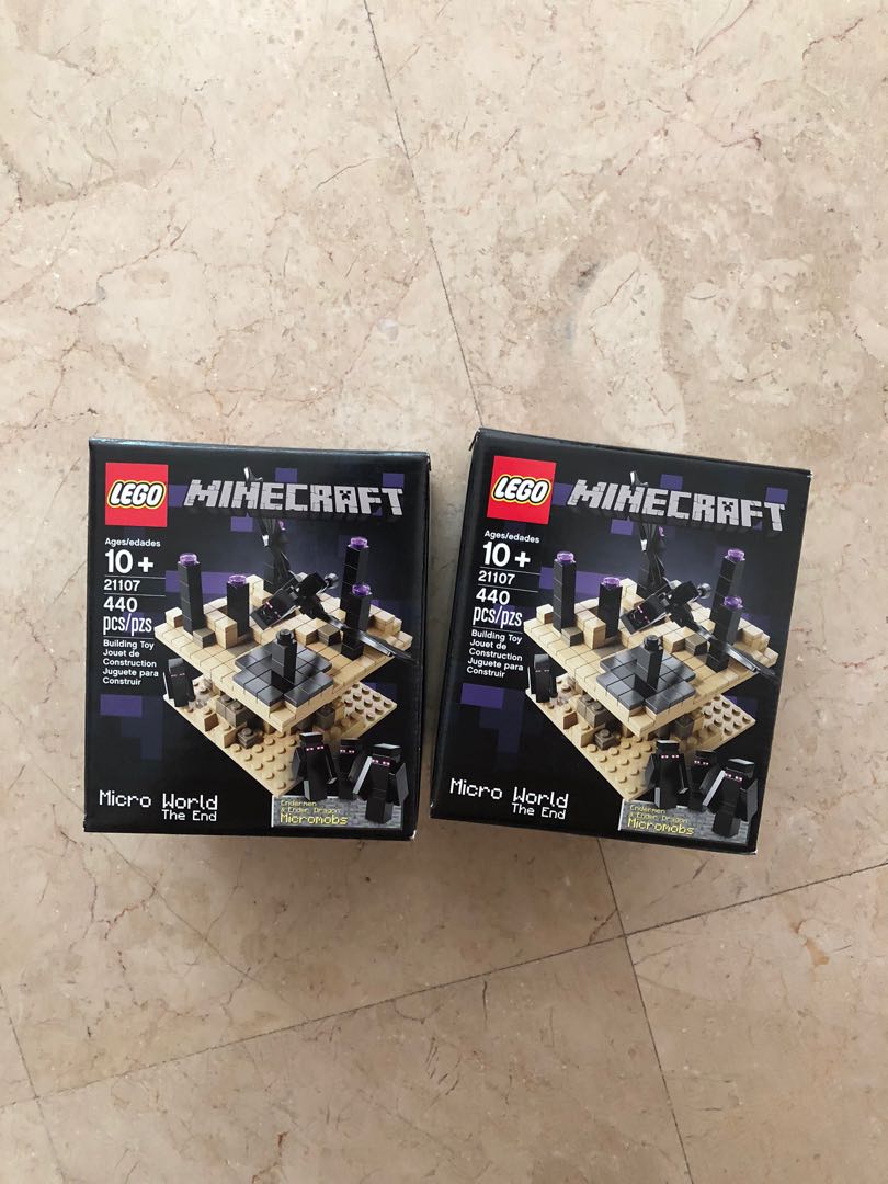 Lego 21107 Minecraft The End x 2, Hobbies & Toys, Toys & Games on Carousell