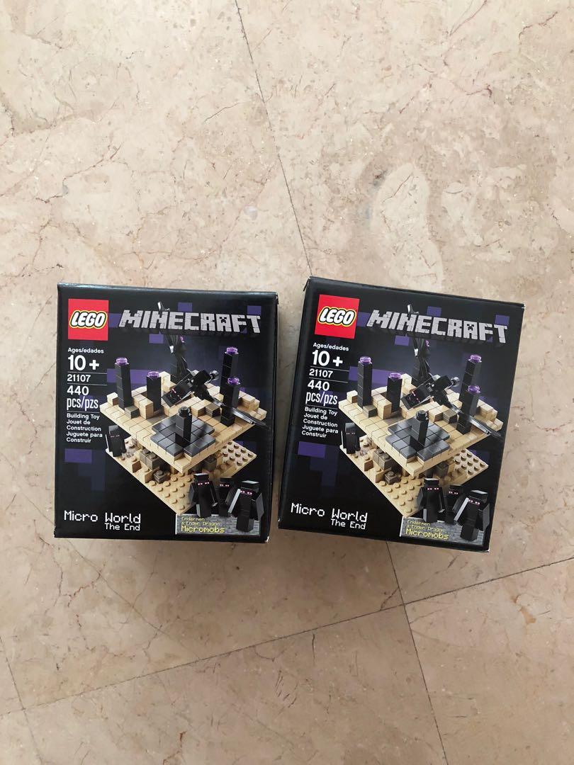 Lego 21107 Minecraft The End x 2, Hobbies & Toys, Toys & Games on Carousell