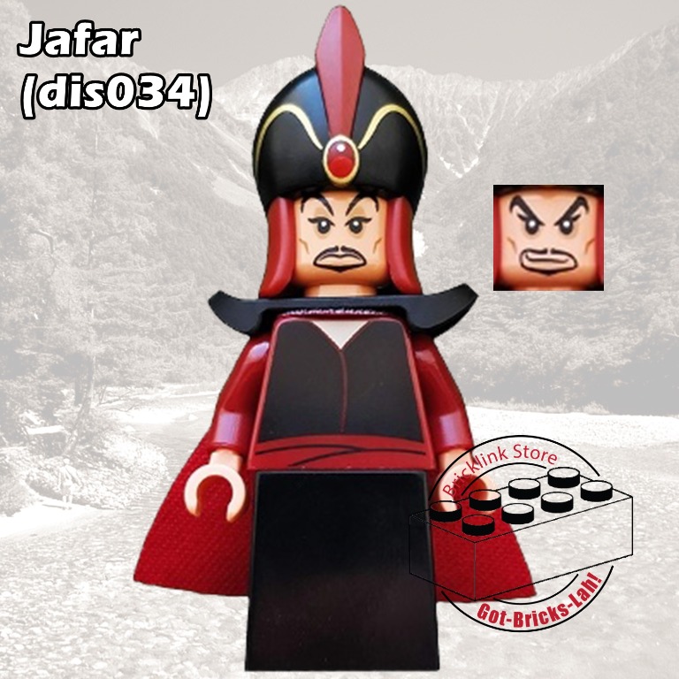 LEGO Collectible Minifigures: Disney Series 2 - Jafar (dis034*) (from ...
