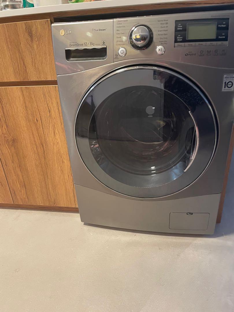 LG Washer 12kg dryer 8kg combo Inverter Drive, TV & Home Appliances ...