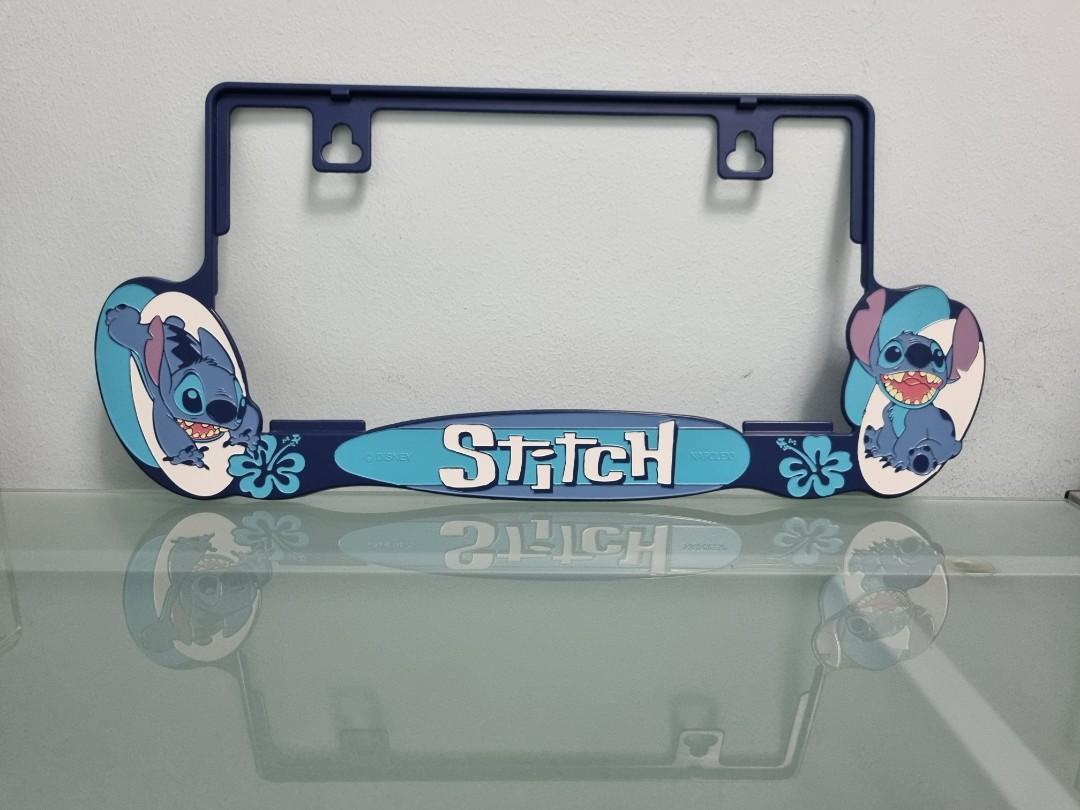 Stitch Licence Plate Frame, Hobbies & Toys, Memorabilia & Collectibles ...