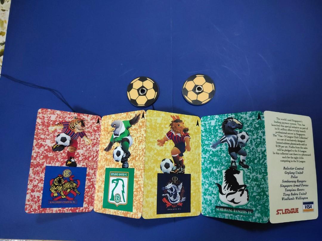 Limited edition sg football team phone cards, Hobbies & Toys ...