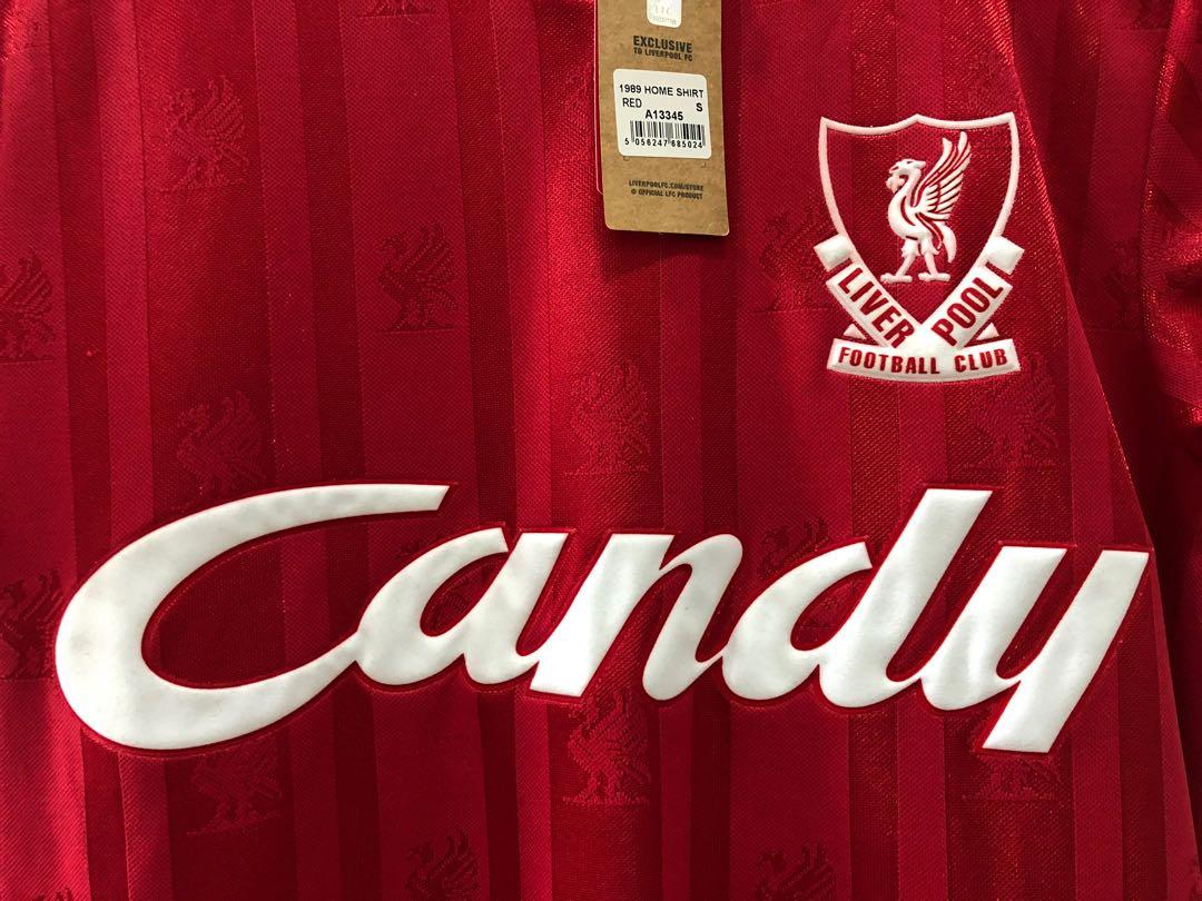 Liverpool FC Home Kit Jersey 1989, Men's Fashion, Activewear on Carousell