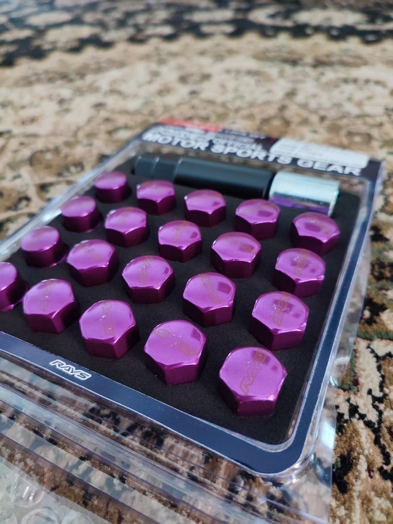 Lock Nut Rays nut tayar wheel nut, Auto Accessories on Carousell