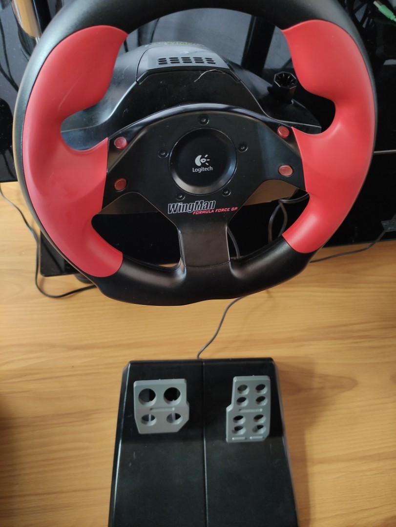 LOGITECH WINGMAN DRIVING FORCE GP, Video Gaming, Gaming Accessories ...
