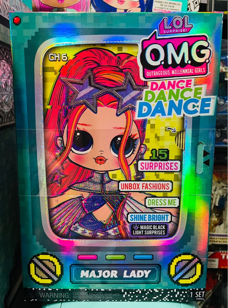 LOL Surprise Dance Dance Dance Major Lady OMG Doll, Hobbies & Toys ...