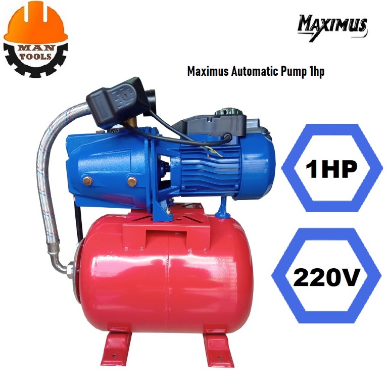 Maximus Automatic Pump 1hp (AUM80), Commercial & Industrial ...