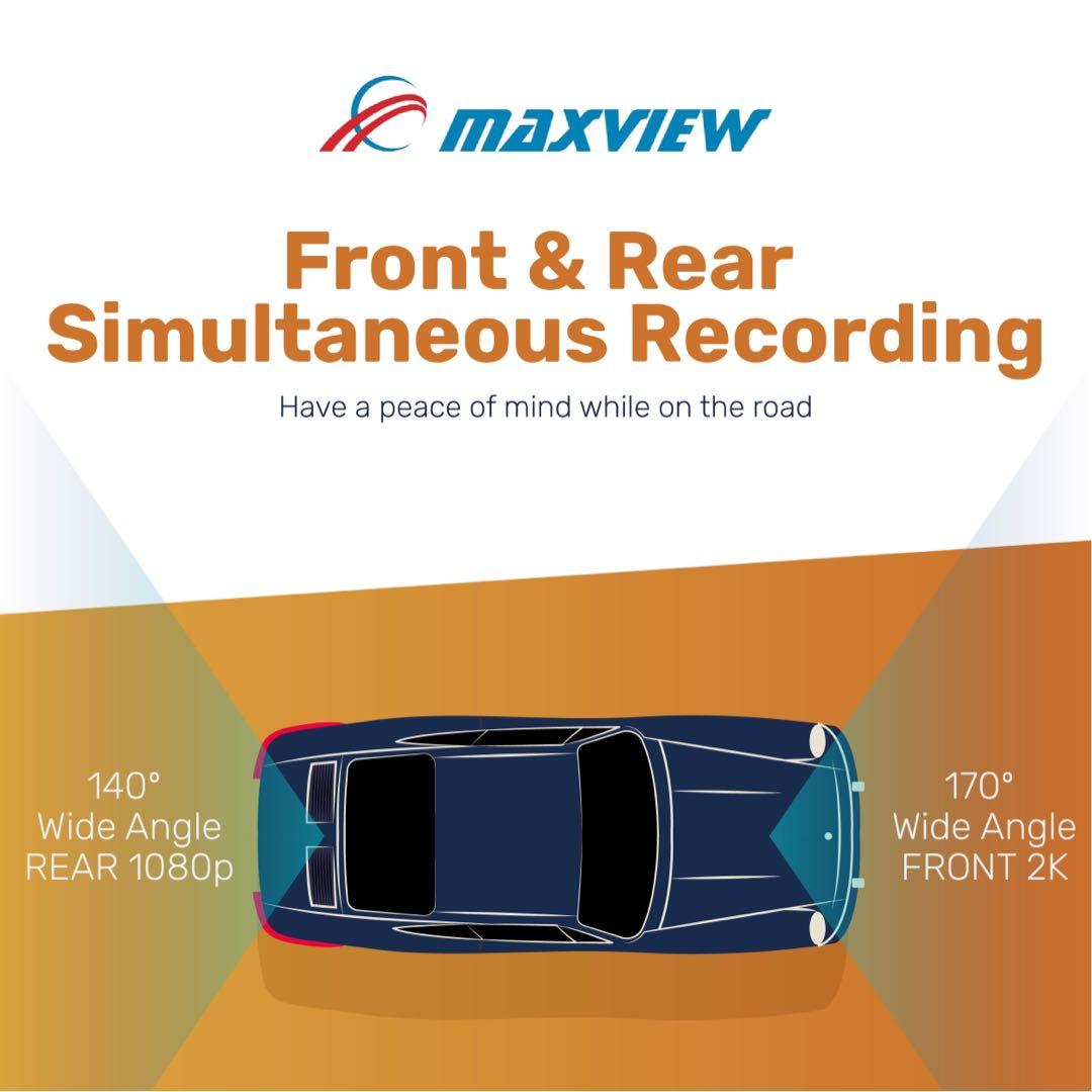 Maxview M2K Digital Rearview Mirror [Product of Singapore] | Mirror ...