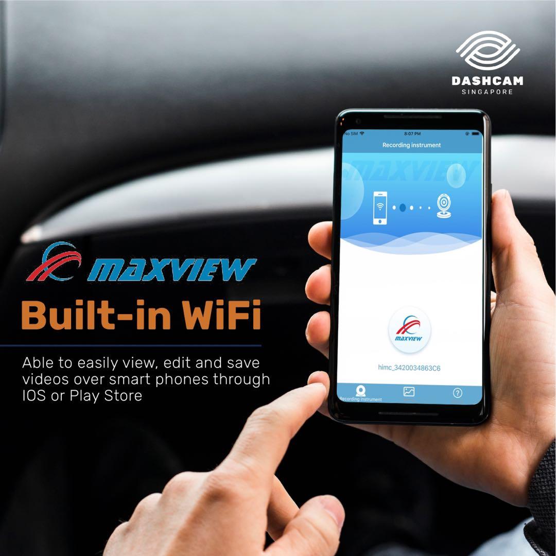 Maxview M2K Digital Rearview Mirror [Product of Singapore] | Mirror ...