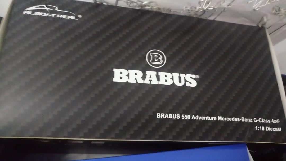 Mbenz actros 拖頭 nzg + brabus g550 almost real same ig Otto 1/18 autoart ...