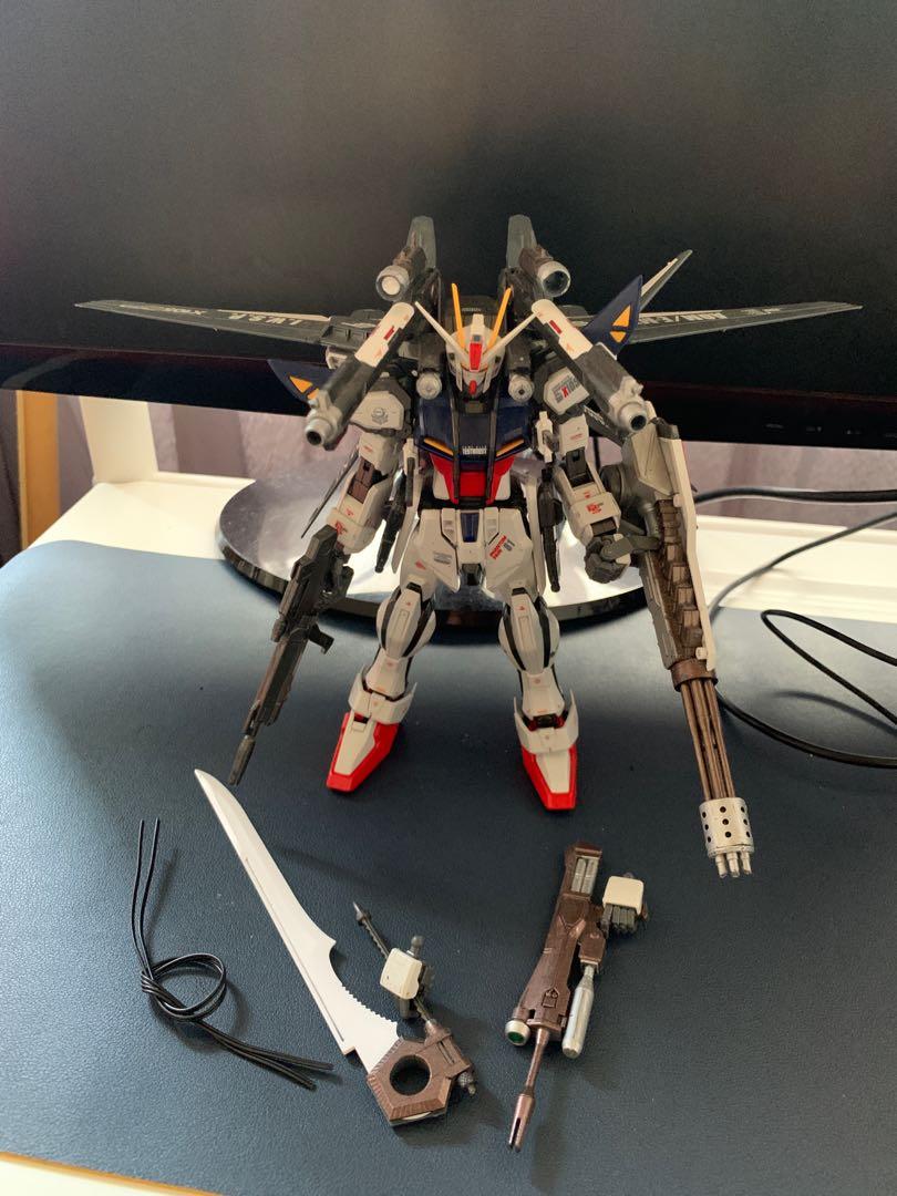 MG 1/100 Lukas Strike E Gundam + IWSP, Hobbies & Toys, Toys & Games on ...